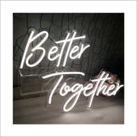 China Logo Custom Made Neon Letter Signs Low Consumption for Wall for sale