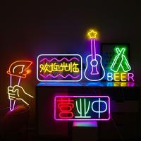 China Waterproof Neon Acrylic Letters 8mm-10mm LED Neon Light Sign For Shop Coffee for sale
