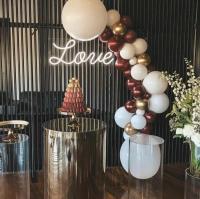 China Low Consumption Neon Letter Signs Free Design Happy Birthday for sale