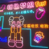 China 220V LED Neon Party Light 40 Degree Working Temperature Decorative Neon Signs for sale