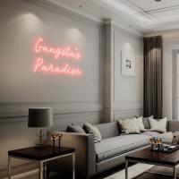 China Acrylic Hollow out Custom Made Neon Light Sign OEM ODM for decoration for sale