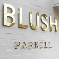 China Anti Rust Brushed Metal Sign 304 Fabricated Stainless Steel Letters for sale