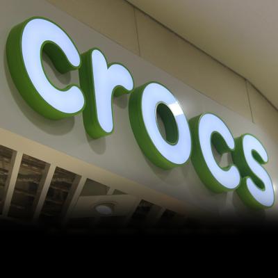 China Acrylic Panel Front Lit Signage for sale