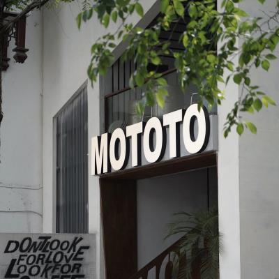 China 3D Stainless Steel Lettering Signage LED Modules Easy Installation for sale