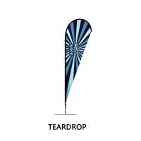 China UV Printing Promotional Feather Flags Polyester Fabric Flag Pole Advertising Banners for sale