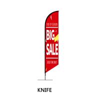 China OEM 3.4m Outdoor Banner Flags Feather Flag Banners For Advertising Promotion for sale