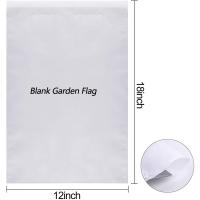 China Digital Printing 600D Double Sided Garden Flag Sublimation Yard Flags for sale
