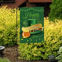 China Double Sided OEM Custom Garden Flags Sublimation Printing Front Yard Banners for sale