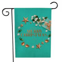 China CMYK Double Sided Garden Flag Environmental Protection For Decoration for sale