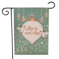 China CMYK Double Sided Garden Flag Environmental Protection For Decoration for sale