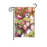 China 30x45cm 150D Custom Double Sided Flag Heat Sublimation Printing for sale