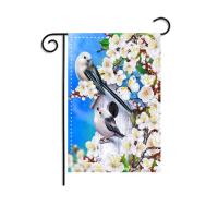 China 30x45cm 150D Custom Double Sided Flag Heat Sublimation Printing for sale