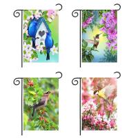 China 30x45cm 150D Custom Double Sided Flag Heat Sublimation Printing for sale
