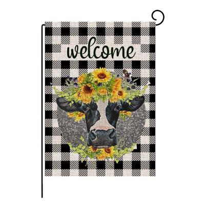 China Double Sided Outdoor Flag Signs Satin Nylon Sublimation Printing Banner for sale