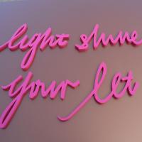 China Advertising Signboard LED Letter Signage 3D Luminous Acrylic Words for sale