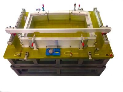 China Aluminum Checking Fixture for EINLEGEBODEN PHEV Geometric Dimension Inspection for sale