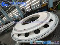 China Yaw Base Plate Wind Turbine Castings Spheroidal Graphite Cast Iron EN-GJS-500-7 , QT500-7 for sale