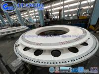 China Yaw Base Plate Wind Turbine Castings Spheroidal Graphite Cast Iron EN-GJS-500-7 , QT500-7 for sale
