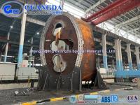 China Tower Connector Large 120 Ton 16MW Castings Spheroidal Graphite Cast Iron Nodular Cast Iron for sale