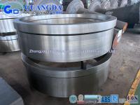 China Large Ring Gear Blank Heavy Steel Forgings 42CrMo4 Diameter Max 6300mm for sale
