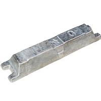 China Solid Primary Aluminium Ingot 6063 6010 Melting Ingot For Building Construction 96 97 for sale