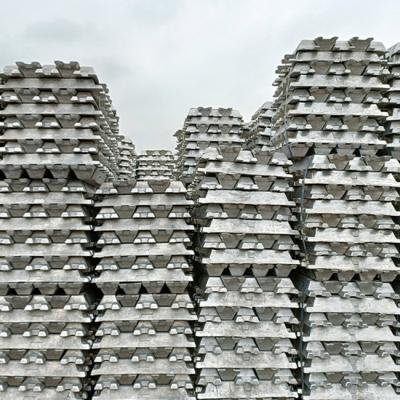 China Foundry Pure Aluminum Ingot Raw Material Unit Metal 99 Supplier for sale