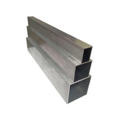 China 1/2 Inch 1 Inch Black Anodised Aluminium Square Tube Powder Coated Hollow 6x6 Round Corner for sale