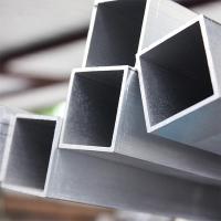 China 6061 Aluminium Square Pipe Alloys Mill Finished Rectangular Hanging Ceiling Furniture Decoration for sale