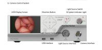 China Full HD Endoscopy Camera System for ENT Urology Gynecology Ophthalmology 100W Light Source for sale