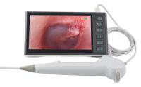 China ENT Surgery White FHD Flexible Digital Visual Ear Picker Earwax Removal Tool Disposable Endoscope Camera 7 Inch IPS Screen for sale