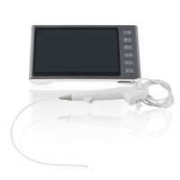 China ENT Surgery White FHD Flexible Digital Visual Ear Picker Earwax Removal Tool Disposable Endoscope Camera 7 Inch IPS Screen for sale