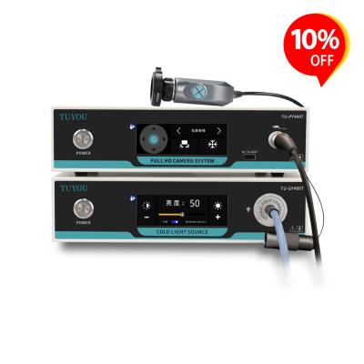 China TUYOU Factory FHD Medical Endoscope Camera System with Built-in Cold Light Source for ENT Procedures for sale