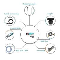 China Manufacturer Medical Equipment: Dual Flexible & Rigid Endoscopy Camera System for ENT Dr urology for sale