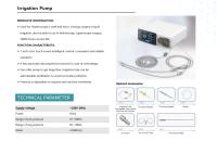 China TUYOU Electric Medical Endoscopy Suction Irrigation Pump Multiple Style Orthopedics Laparoscopic for sale
