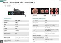 China FOR ENT TU-D1600T 1080P Endoscope Video Camera For ENT With Low Price Can Devide 4 Frame for sale