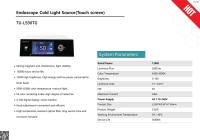 China TU-LS90TG 7 Inch Touch Screen Medical Cold Light Source 1080P for sale