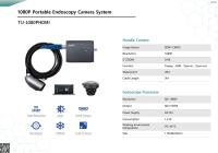China TUYOU TU-1080 1080P Portable Medical Endoscope Camera with HDMI/SDI for sale