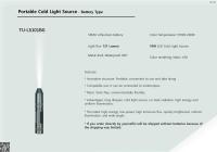 China Tuyou TU-LS101BG Medical LED 10W Portable Cold Light Source USB for ENT for sale