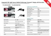 China Tuyou TV-LSD101A 4K Endoscope Camera System with 6 inch Screen and 1/2.8