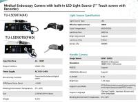 China TU-LSD90TB 1080P Full HD Endoscope Camera System with 7 Inch Touch Screen and SONY CMOS Sensor for Laparoscopy ENT Gynecology for sale