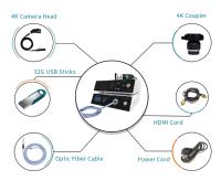 China TUYOU TV-D101B 1080P Endoscopic Camera with 6-inch Display Built-in Video Recording and SONY CMOS Sensor for Medical Procedures for sale