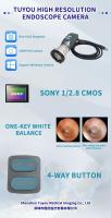 China TU-FHD USB2.0  FHD Medical Endoscope Camera with SONY CMOS Sensor and Auto White Balance for sale