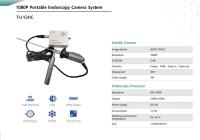 China TUYOU TU-Y2HC FHD Portable Medical Endoscope Camera with HDMI/CVBS FOR ENT,0-8X D-Zoom for sale
