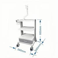 China TUYOU Class I Instrument Endoscope Trolley with 2-Year Warranty and 360° Rotation Adjustable Monitor Arm for sale