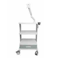 China TUYOU Class I Instrument Endoscope Trolley with 2-Year Warranty and 360° Rotation Adjustable Monitor Arm for sale