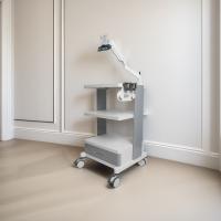 China TUYOU Class I Instrument Endoscope Trolley with 2-Year Warranty and 360° Rotation Adjustable Monitor Arm for sale