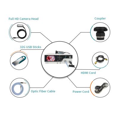 China 6-inch Display Portable Endoscope Camera with 1080P Camera and 50,000h LED Light Source for sale