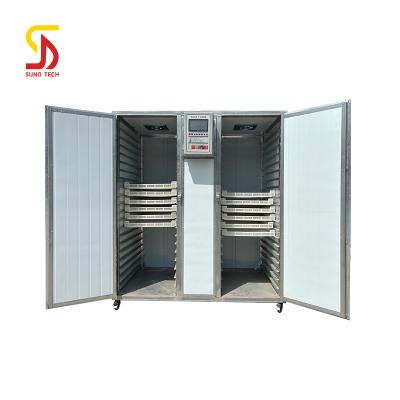 China 680w Low Temperature Hot Air Circulation Tray Drying Oven Lemon Chili PLC Controlled Batch Food Dehydration Equipment for sale