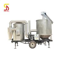 China Grain Dryer 10 Tons Rice Corn Mobile Grain Dryer Tractor Mountad Grain Dryer Machine for sale