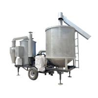 China Diesel Mobile Paddy Dryer Machine Recirculating Small Batch Grain Dryer for sale